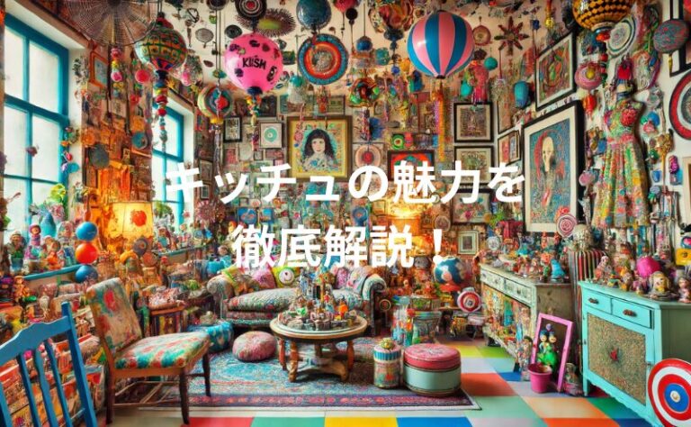 キッチュは褒め言葉？ その意味と使い方を徹底解説！